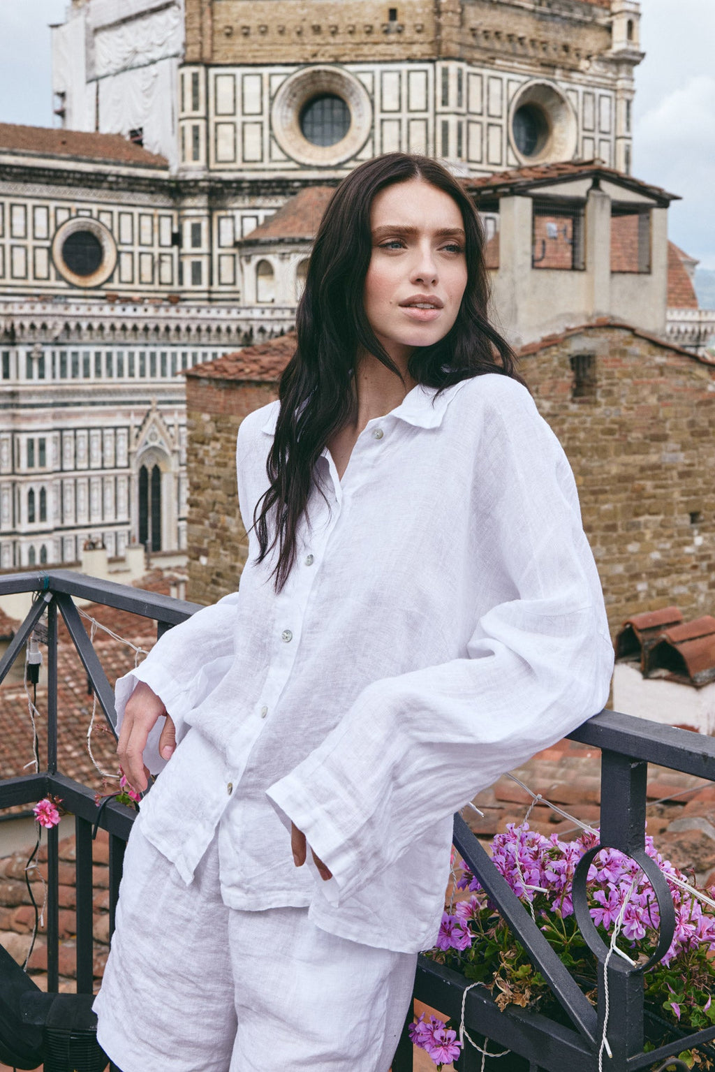 Leanora Shirt White – Noellafashion.com