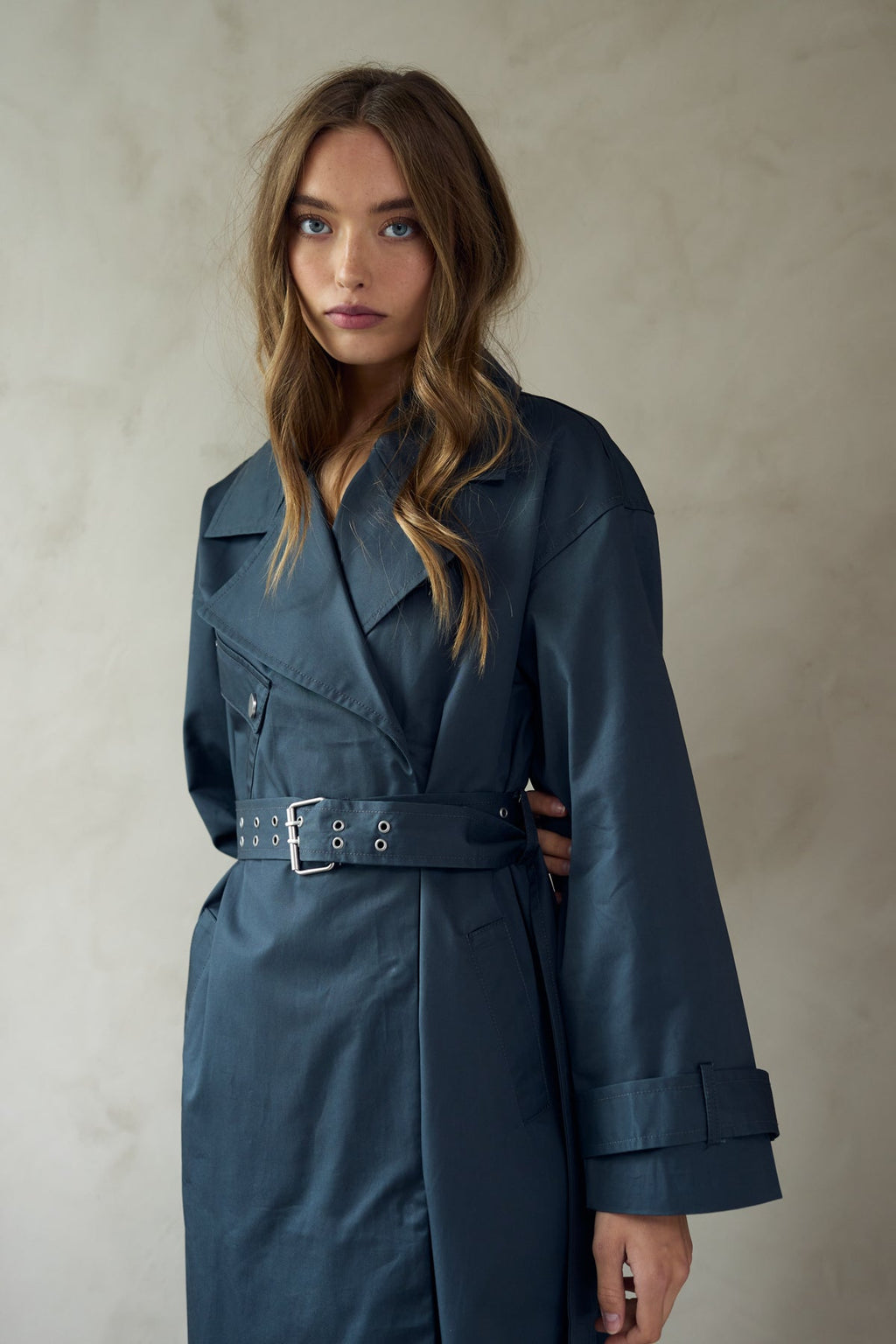 Kenadee Coat Asphalt Grey – Noellafashion.com