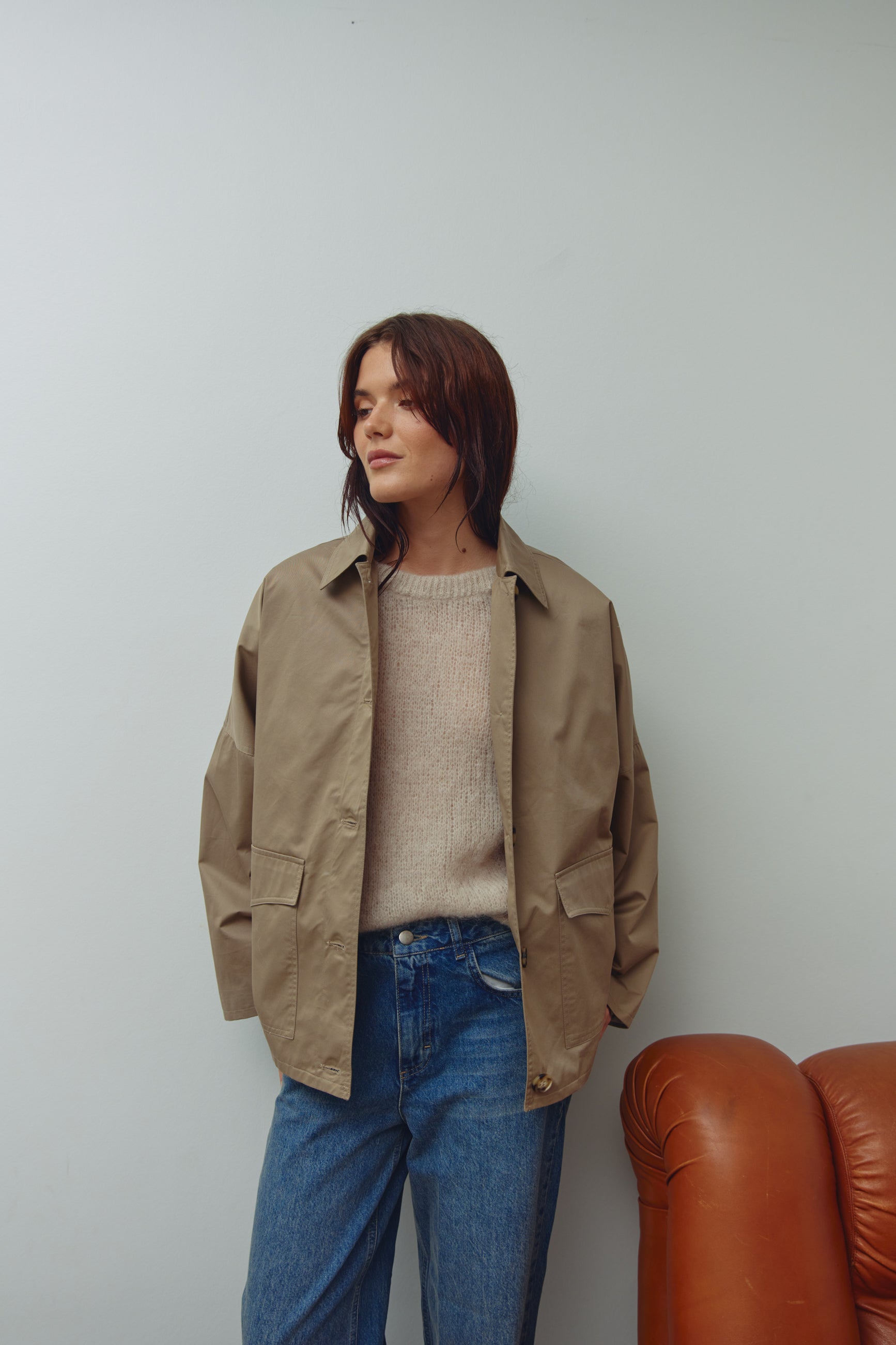 N-Margo Jacket Grey Sand – Noellafashion.com